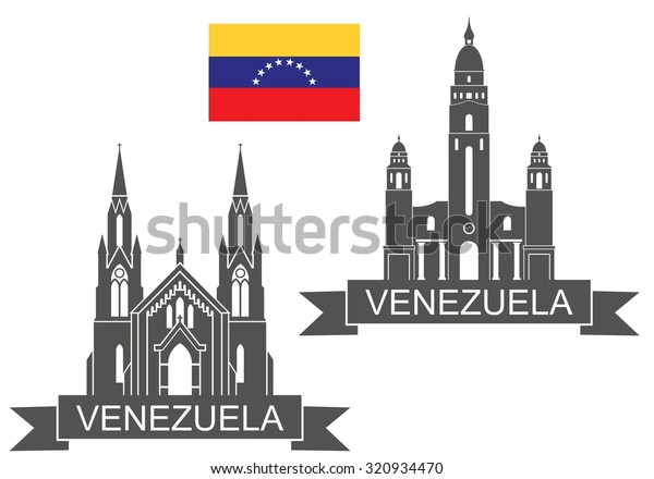 Venezuela. Logo. EPS 10. Vector illustration