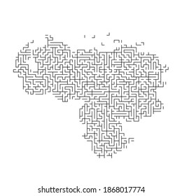 Belgium Map Black Pattern Maze Grid Stock Vector (Royalty Free ...