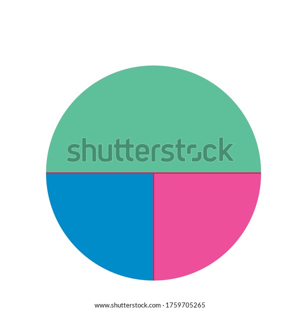 Venn Diagram Circle Layout Explanation Template Stock Vector (Royalty ...