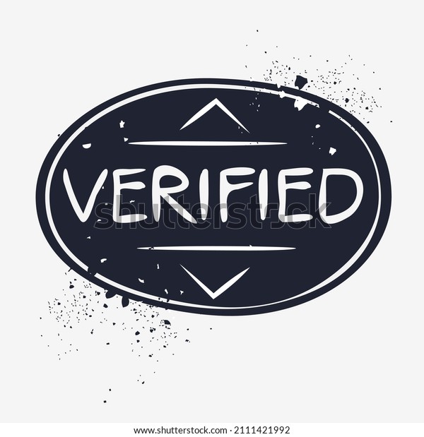 Verified Seal Stamp Vector Illustration Stock Vector (Royalty Free ...