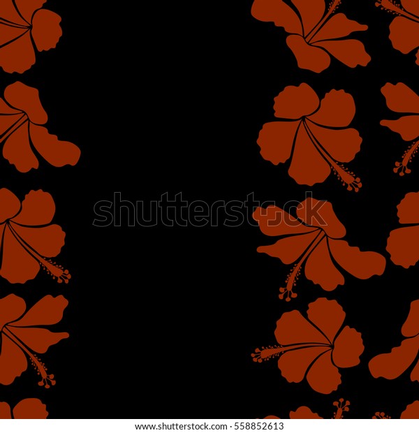 Vertical Aloha Hawaiian Tshirt Vector Seamless Stock Vector (Royalty ...