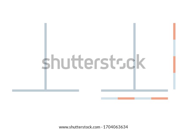 Vertical Horizontal Illusion This Optical Illusion Stock Vector ...