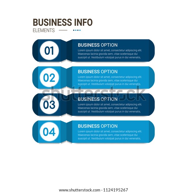Vertical Infographic Solutions Stock Vector (Royalty Free) 1124195267 ...