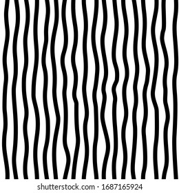 Vertical Ink Lines Hand Drawn Seamless Stock Vector (Royalty Free ...