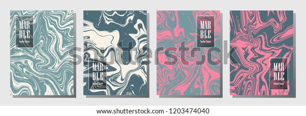 Vertical Journal Layouts Set Graphic Design Stock Vector (Royalty Free ...
