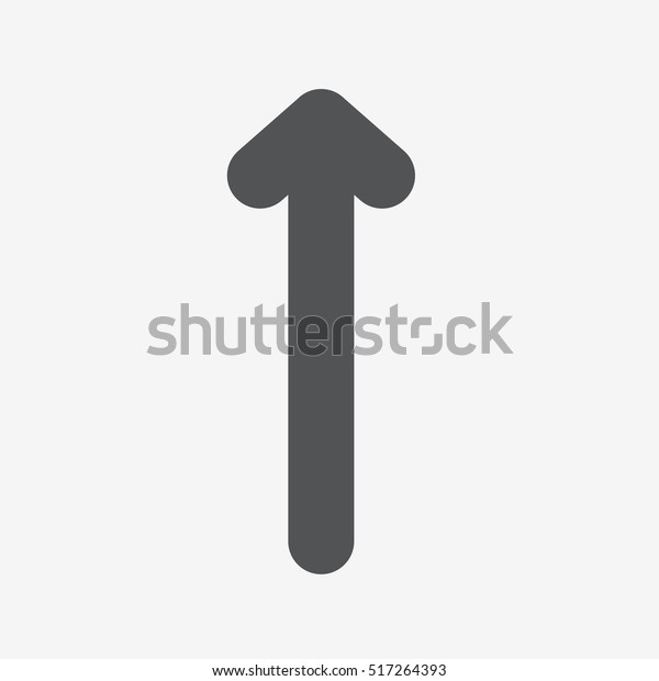 Very Heavy Bold Forward Arrow Vector Stock Vector (Royalty Free ...