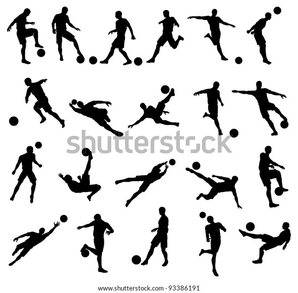 Very High Quality Detailed Soccer Football Stock Vector (Royalty Free ...