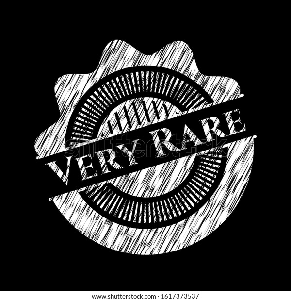 Very Rare Written Chalkboard Texture Vector Stock Vector (Royalty Free ...