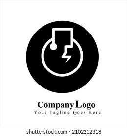Very Simple Company Logo Vector Stock Vector (Royalty Free) 2102212318 ...