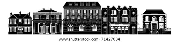 742 Victorian Mansion Stock Vectors, Images & Vector Art | Shutterstock