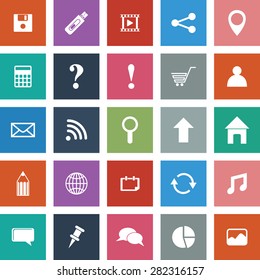 Very Useful Web Icon Set Design Stock Vector (Royalty Free) 302040764 ...