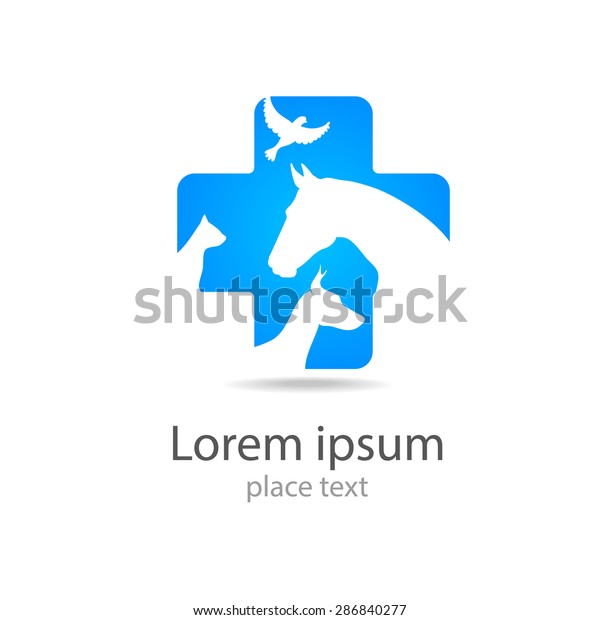 Veterinary Medicine Logo Design Template Veterinary Stock Vector ...
