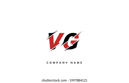 Vg Gv Alphabets Letters Logo Monogram Stock Vector (Royalty Free ...