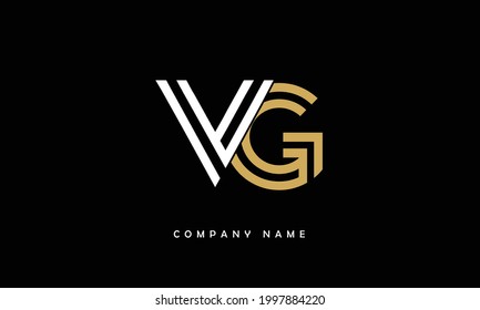 Vg Gv Alphabets Letters Logo Monogram 库存矢量图（免版税）1997884220 | Shutterstock