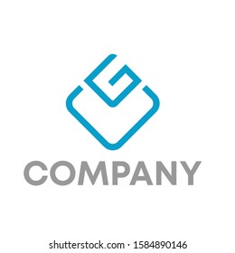 Vg Logo Icon Design Template Sign Stock Vector (Royalty Free ...