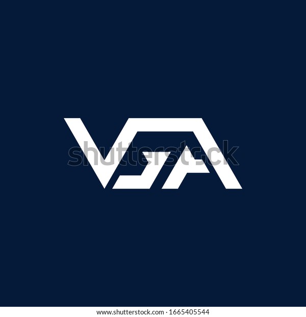 Vga Logos Logotype Letter V G Stock Vector (Royalty Free) 1665405544 ...
