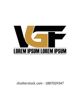 Vgg Letter Monogram Logo Design Vector Stock Vector (Royalty Free ...