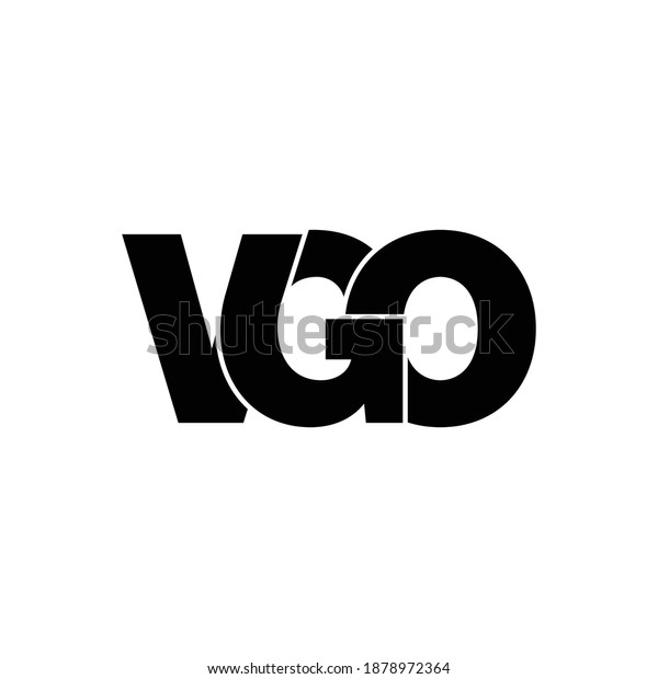 Vgo Letter Monogram Logo Design Vector Stock Vector (Royalty Free ...