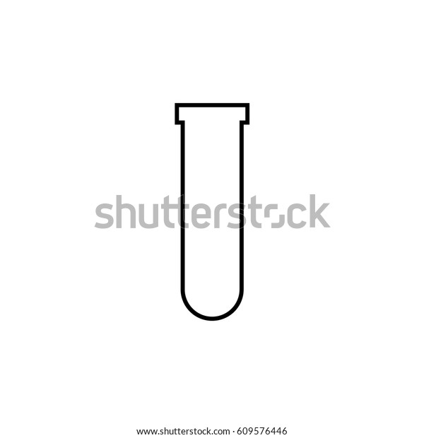 Vial Flask Icon Black Stock Vector (Royalty Free) 609576446 | Shutterstock