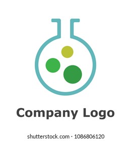 Vial Logo Concept Stock Vector (Royalty Free) 1086806120 | Shutterstock