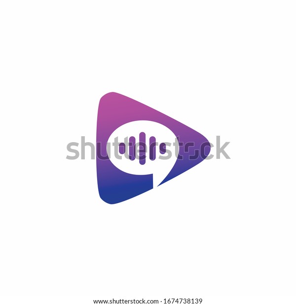Vibe Play Logo Designs Concept Music Stock Vector (Royalty Free ...