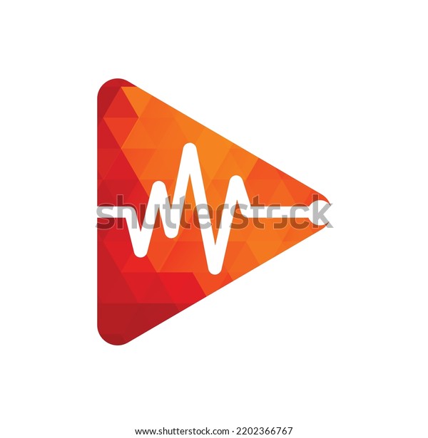 Vibe Play Logo Designs Concept Music Stock Vector (Royalty Free ...