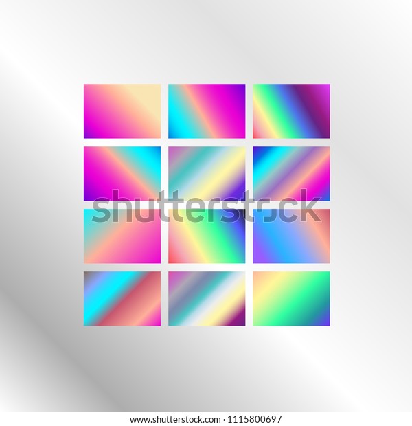 Vibrant A4 Backgrounds Collection Set 12 Stock Vector (Royalty Free ...