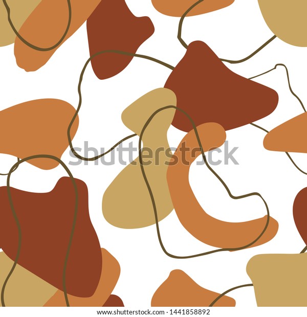 Vibrant Abstract Pattern Colorful Trending Palette Stock Vector ...