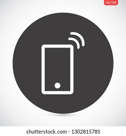 Vibrating Phone Vector Icon 10 Eps Stock Vector (Royalty Free ...