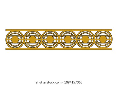 Victorian Line Border Style Stock Vector (Royalty Free) 1094157365 ...