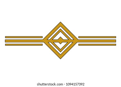 Victorian Line Border Style Stock Vector (Royalty Free) 1094157392 ...