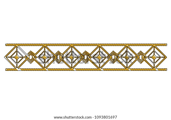 Victorian Line Border Style Stock Vector (Royalty Free) 1093801697 ...