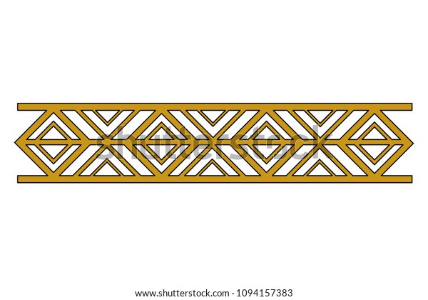 Victorian Line Border Style Stock Vector (Royalty Free) 1094157383 ...