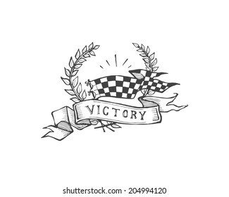 Victory Stock Vector (Royalty Free) 204994120 | Shutterstock Victory Stock Vector (Royalty Free) 204994120 | Shutterstock