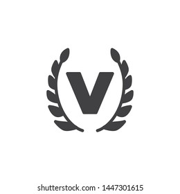 Victory Award Vector Icon Filled Flat Stock Vector (Royalty Free ...
