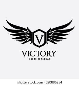 Victory Logovector Logo Template Stock Vector (Royalty Free) 320886254 Victory Logovector Logo Template Stock Vector (Royalty Free) 320886254