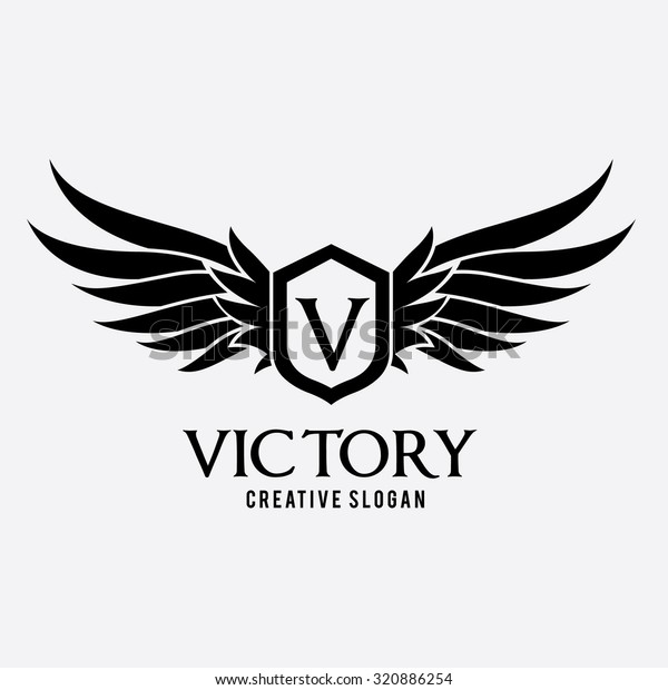Victory Logovector Logo Template 库存矢量图（免版税）320886254 | Shutterstock