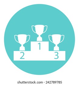 Victory Podium Stock Vector (Royalty Free) 242789785 | Shutterstock