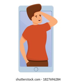 Video Call Icon Cartoon Video Call Stock Vector (Royalty Free ...