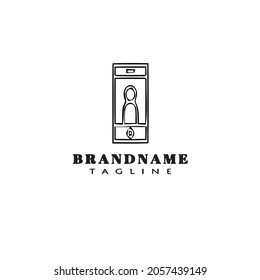 Video Call Logo Template Icon Design Stock Vector (Royalty Free ...