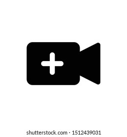 Video Call Symbol Icon Vector Illustration Stock Vector (Royalty Free ...