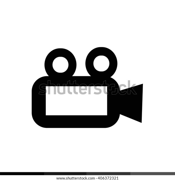 Video Camera Icon Illustration Design Stock Vector (Royalty Free ...