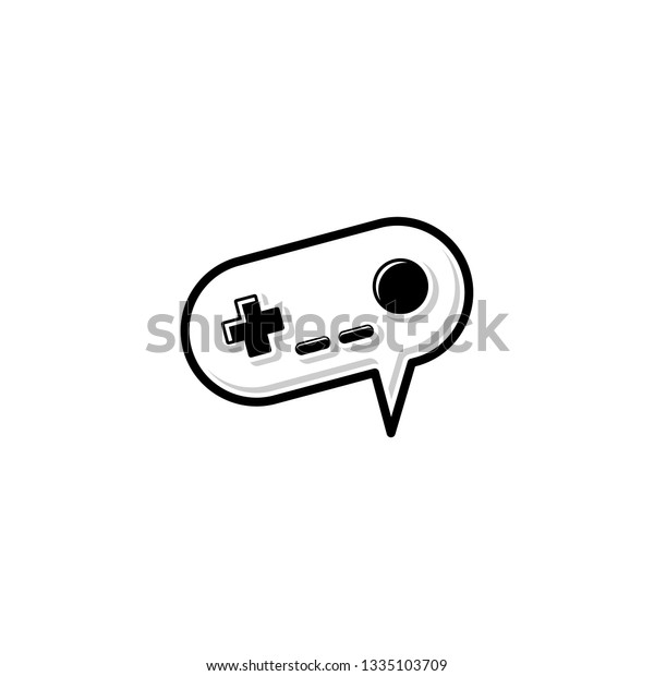 Video Game Console Sign Icon Logo Stock Vector (Royalty Free ...