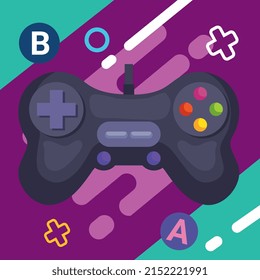 Video Game Control Letters Stock Vector (Royalty Free) 2152221991 ...