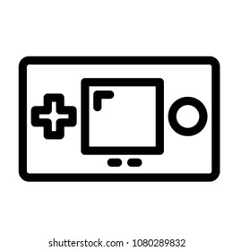 Video Game Icon Vector Pictogram Mark Stock Vector (Royalty Free ...