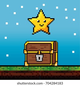 Video Game Star Design Stock Vector (Royalty Free) 704284183 | Shutterstock