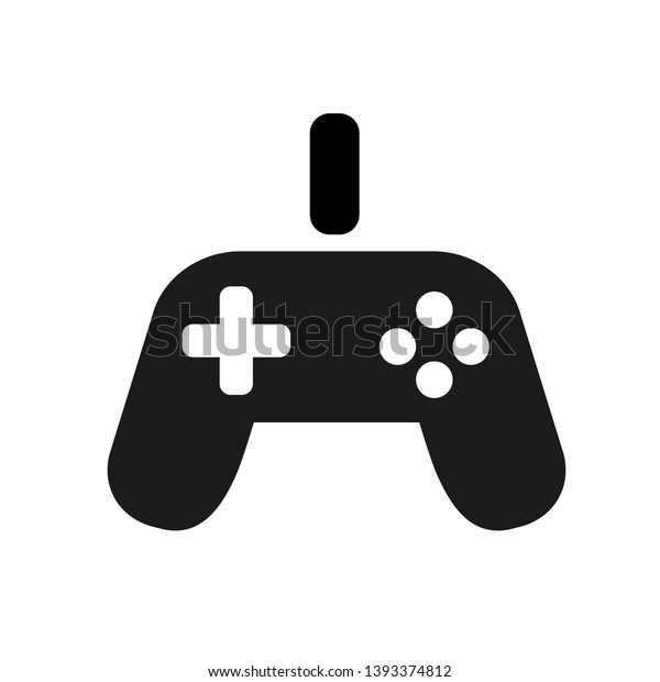 Video Games Vector Icon Joystick Vector Stock Vector (Royalty Free ...