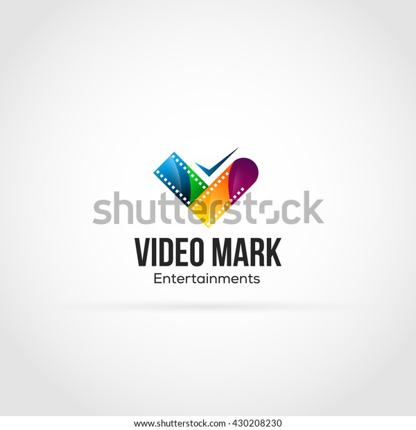 Video Logo Mark Stock Vector (Royalty Free) 430208230