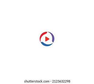 Video Media Logo Vector Template Stock Vector (Royalty Free) 2123632298 ...