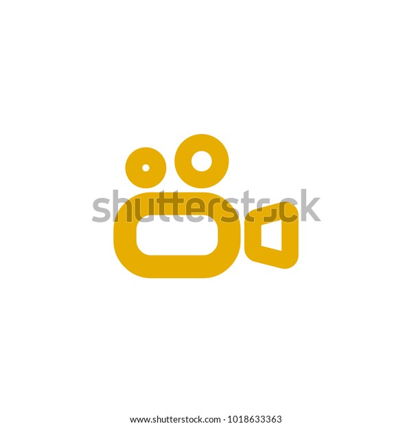 Video Shooting Logo Design Stock Vector (Royalty Free) 1018633363 ...